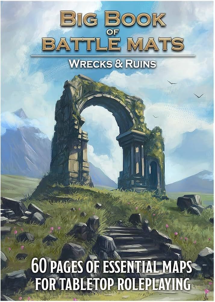 Loke Battle Maps - Big Book of Battle Maps: Wrecks & Ruins | ala ...