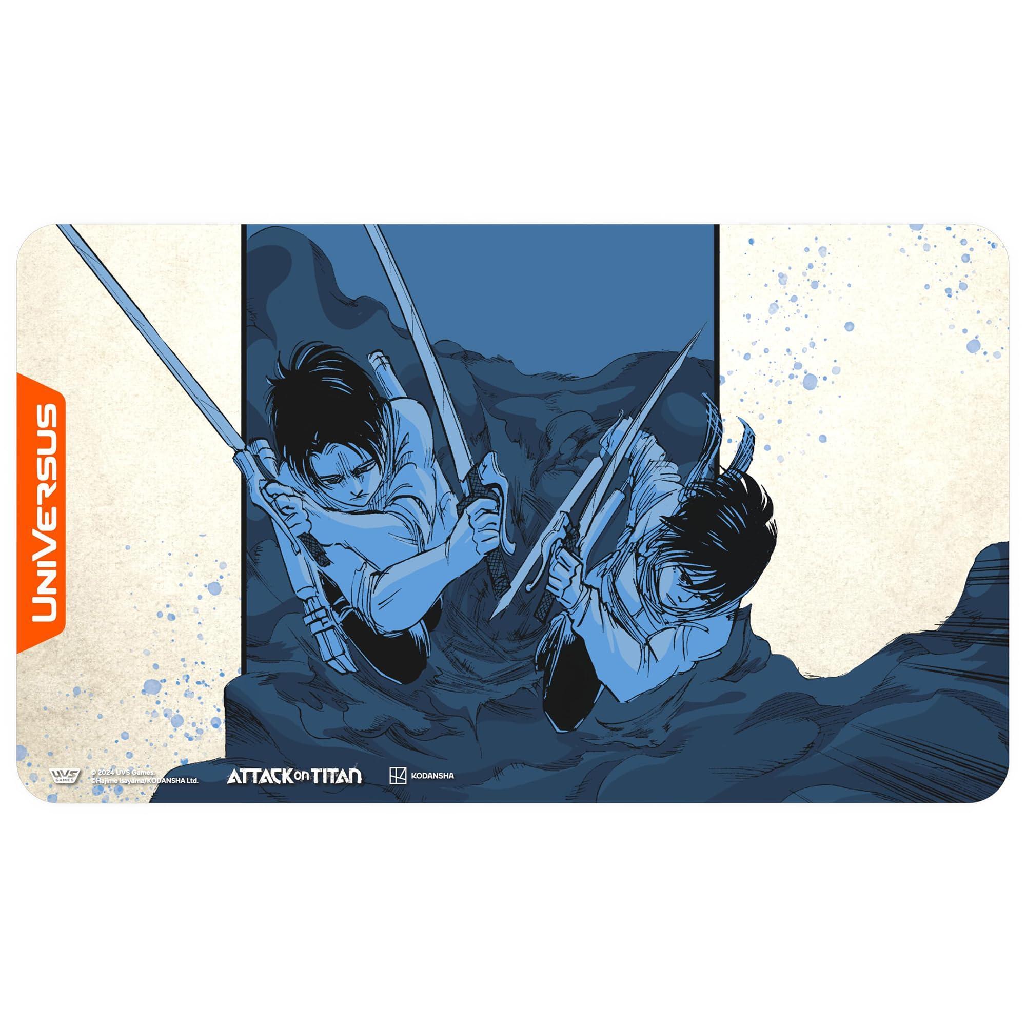 Universus: Attack on Titan: Origins of Power - Double Takedown Playmat ... Universus: Attack on Titan: Origins of Power - Double Takedown Playmat ...
